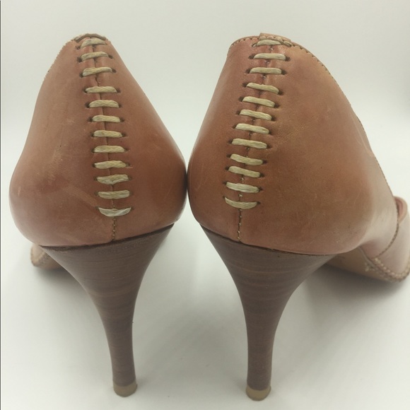 PAZZO | Shoes | Pazzo All Leather 3 Heels Size8 | Poshmark